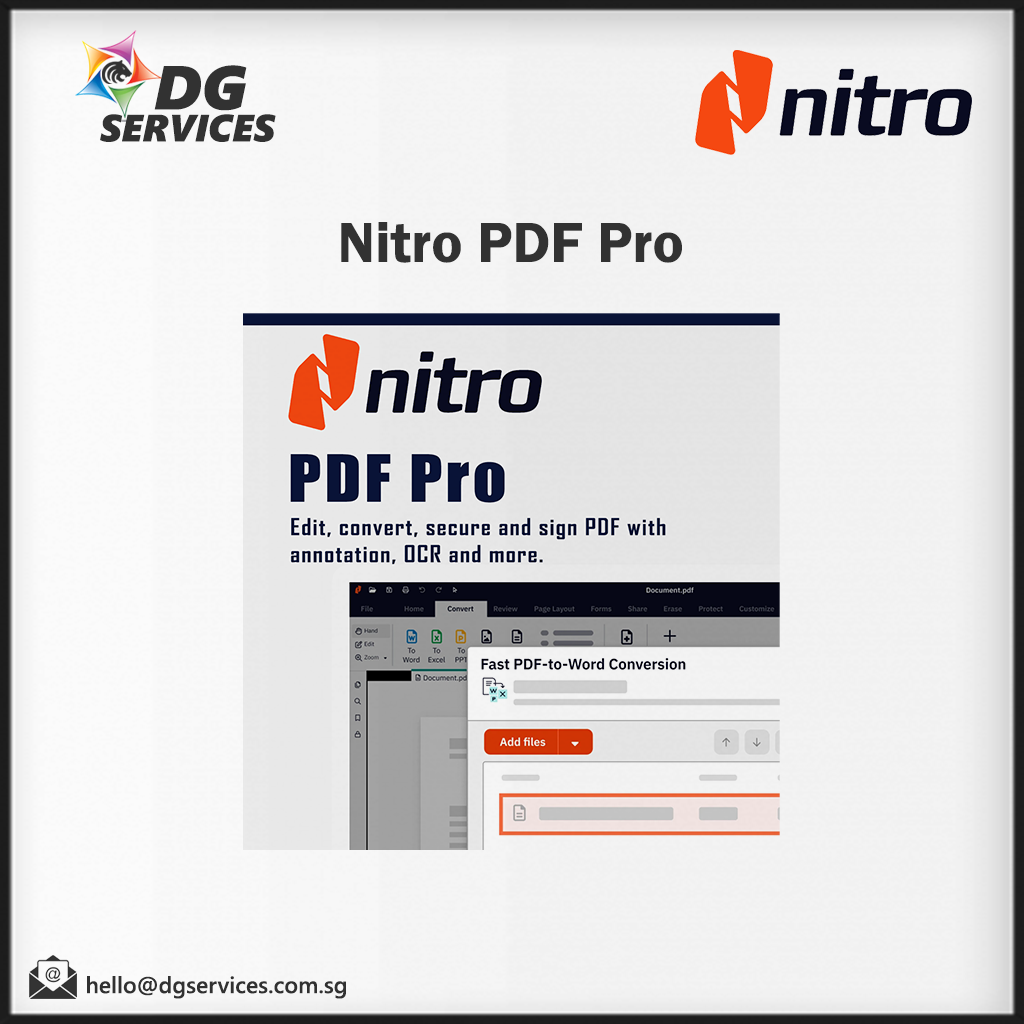 Nitro PDF Pro (One-Time Purchase) | DG Services