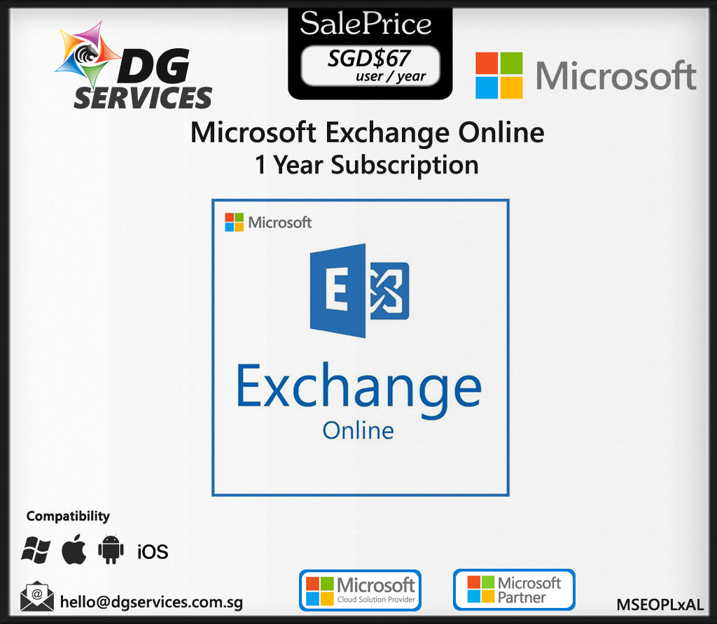 Microsoft Exchange Online - Hosted Email for Business | DG Services