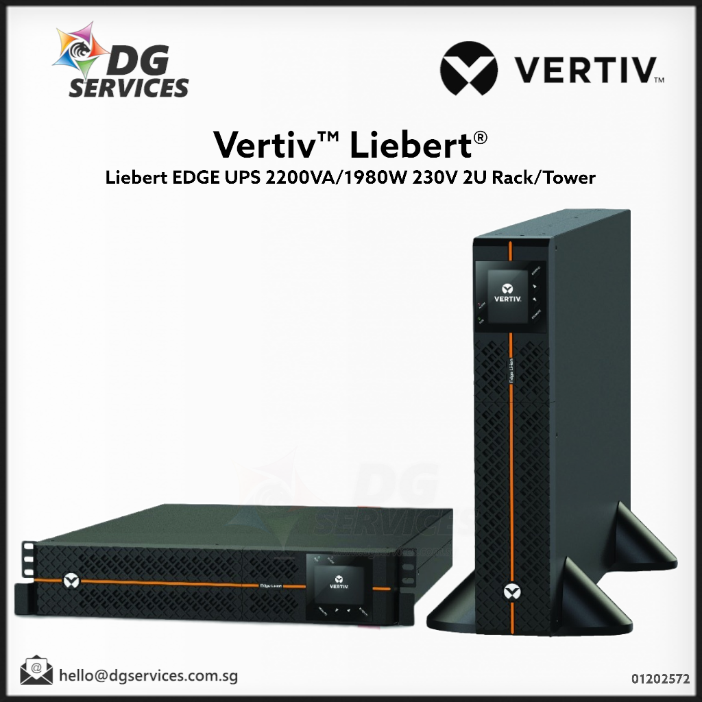 Vertiv Liebert EDGE UPS - 230V 2U Rack/Tower Series (1500VA-3000VA ...