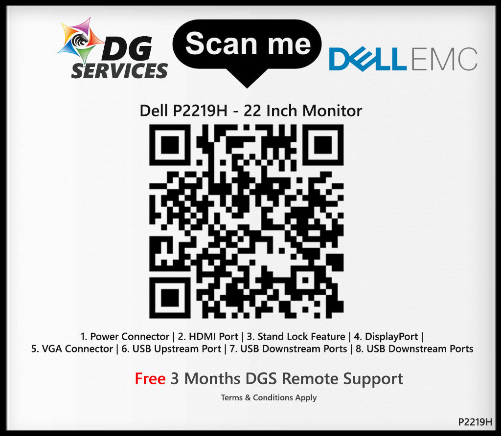 Dell P2219H - 22" Monitor | DG Services