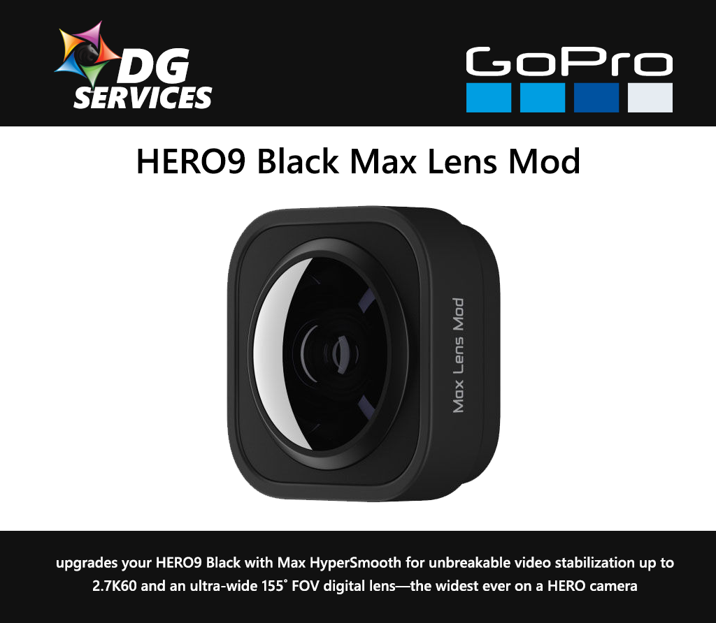 GoPro HERO9 Black Max Lens Mod | DG Services