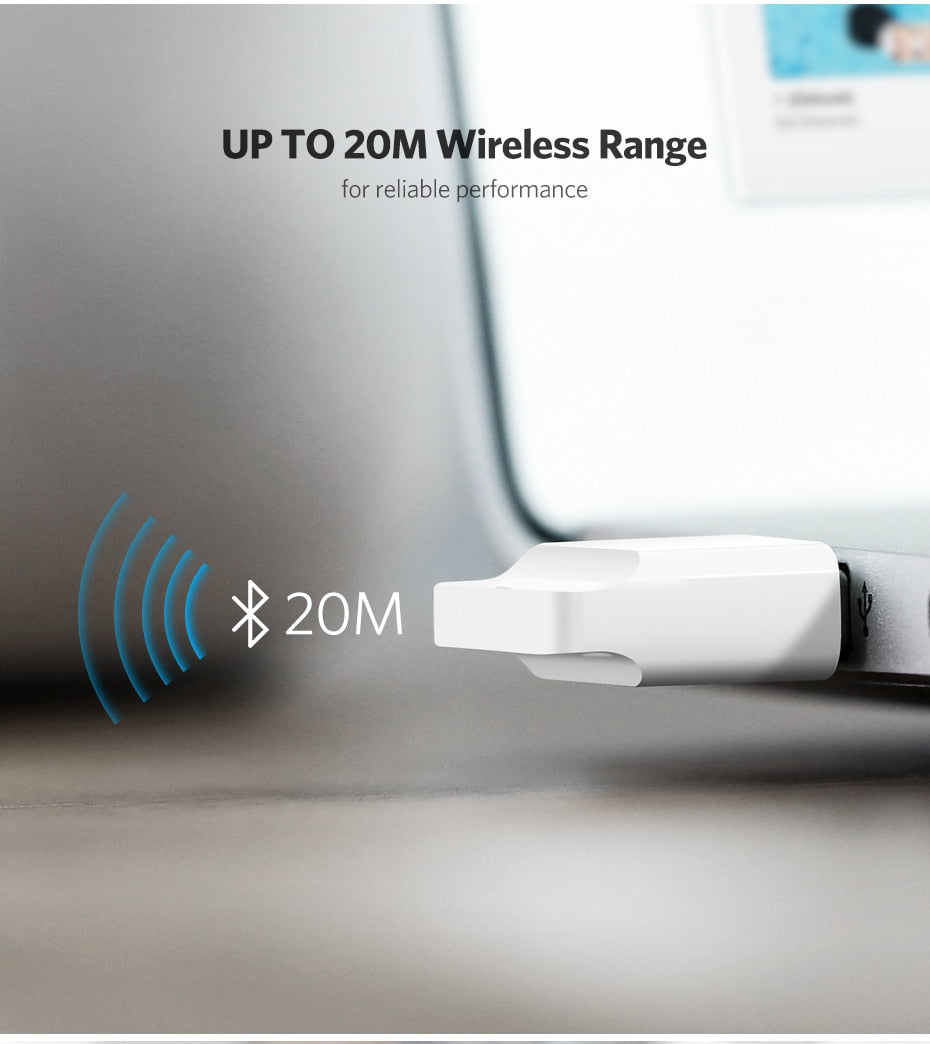 Ugreen USB Bluetooth Dongle Adapter 4.0 Receiver | DG Services